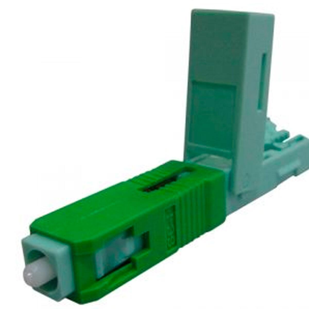 CONECTOR FAST SC/APC COM CLIP E TRAVA INTERNA 3D