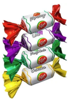 Comprar BALA ERLAN FRUTAS SORTIDA MASTIGAVEL 500G - BH Balas