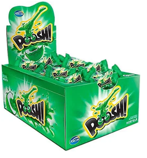 Comprar CHICLETE ARCOR POOSH HORTELA 200G - BH Balas