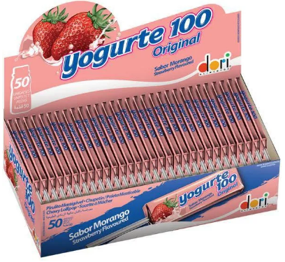 Comprar PIRULITO DORI MASTIGAVEL YOGURTE 50X11,2G