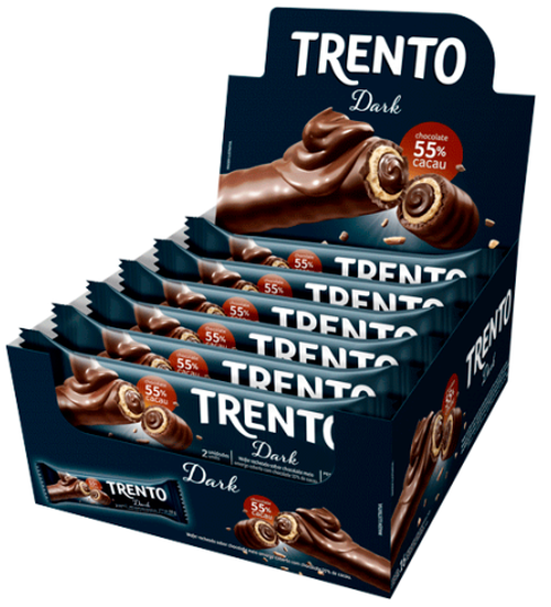 Comprar CHOCOLATE PECCIN TRENTO DARK 16X29G - BH Balas