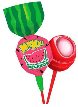 Comprar PIRULITO RICLAN POP MANIA MAXXI MELANCIA 672G - BH Balas