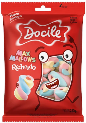 Comprar MAXMALLOWS DOCILE TWIST RECHEADO COLORIDO 220G - BH Balas