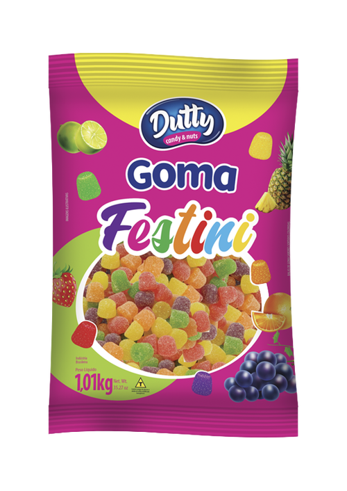 Comprar BALA DE GOMA FESTINI SINO SORTIDA 1,01KG - BH Balas