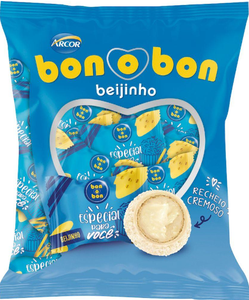 Comprar BOMBOM ARCOR BONOBON BEIJINHO 750G - BH Balas