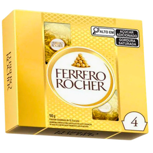 Comprar BOMBOM FERRERO ROCHER T4 50G