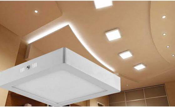 Comprar Painel Slim Ecoled Quadrado Sobrepor 24w 6500k Glight - a partir de R$29,13 - Casa Select