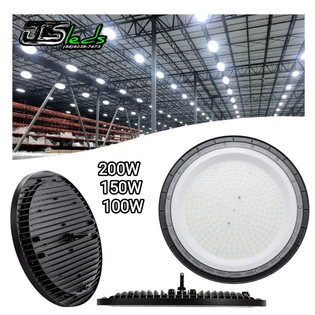 Comprar Refletor de led redondo para galpão e ambiente externo 110V ...