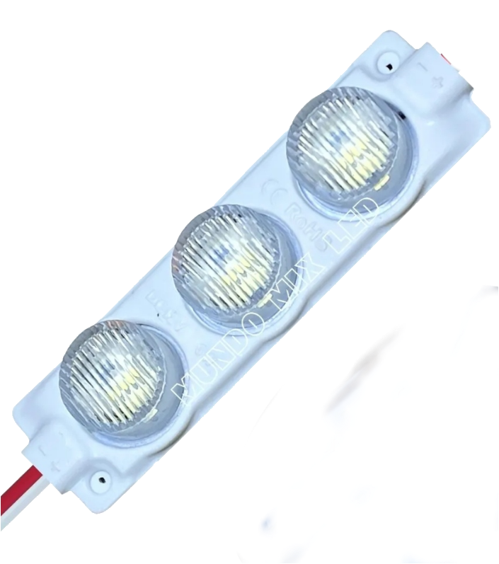 Comprar Modulo led 12V 3W 3 leds, 500 Lm. - de R$4,60 a R$6,90 - JS LEDS
