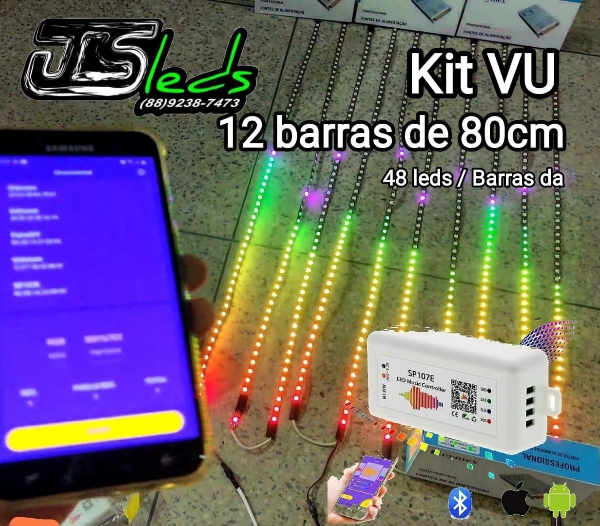 Comprar Kit VU 12 Barras 80Cm. - JS LEDS