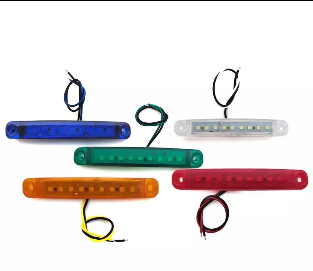 Comprar Lanterna / Barra led horizontal 12-24v 9smd de sinalização.
