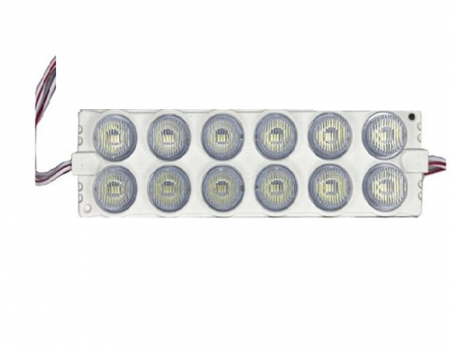 Comprar MODULO 12 LED 3030 6000K 12W 12V - a partir de R$7,82 - JS LEDS