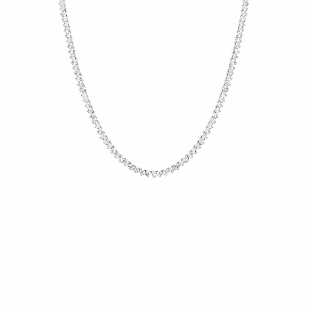 Comprar COLAR RIVIERA 3 GARRAS 3 MM 38 CM PRATA 925 - a partir de R$939 ...