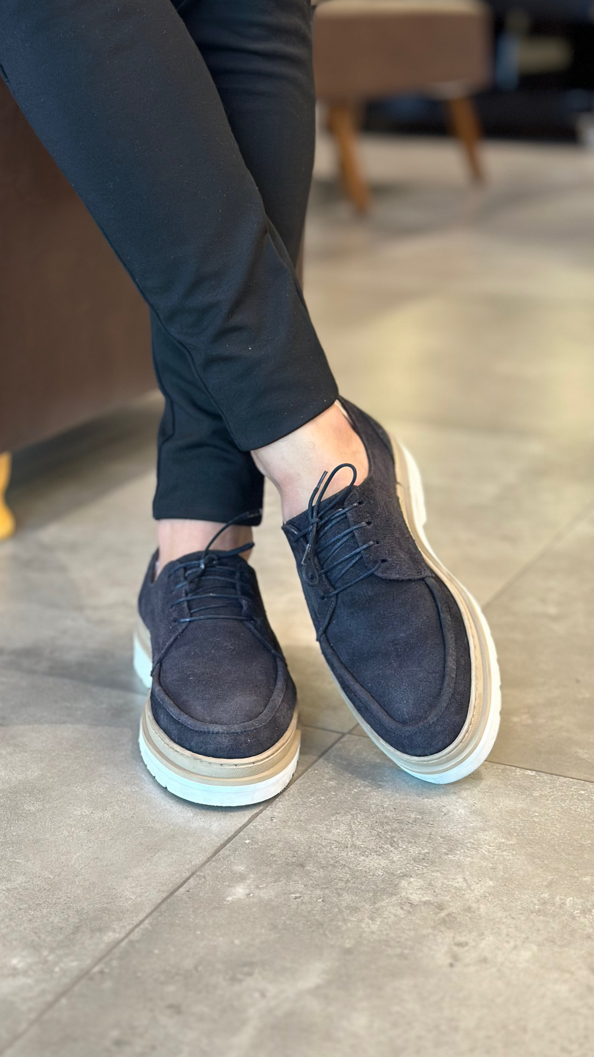 Comprar Derby VL Veneza Marinho - VL CLOTHING | Moda Masculina com Estilo