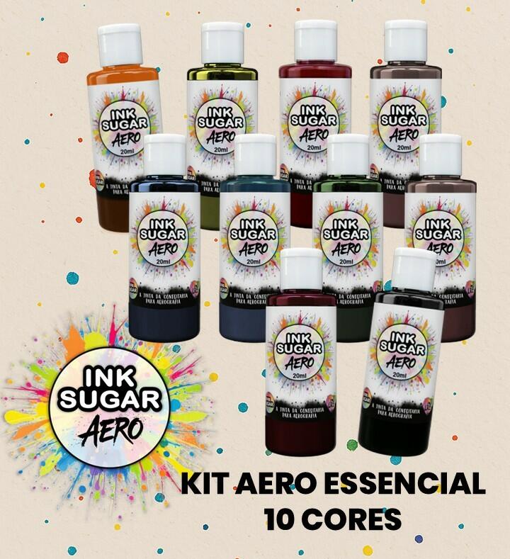 Comprar INK AERO | KIT ESSENCIAL - 10 CORES - de R$108,90 a R$248,90