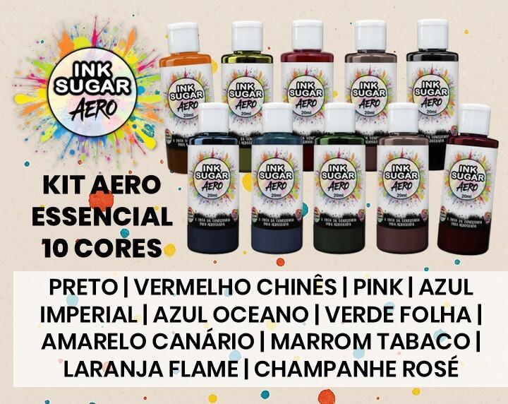 Comprar INK AERO | KIT ESSENCIAL - 10 CORES - de R$108,90 a R$248,90