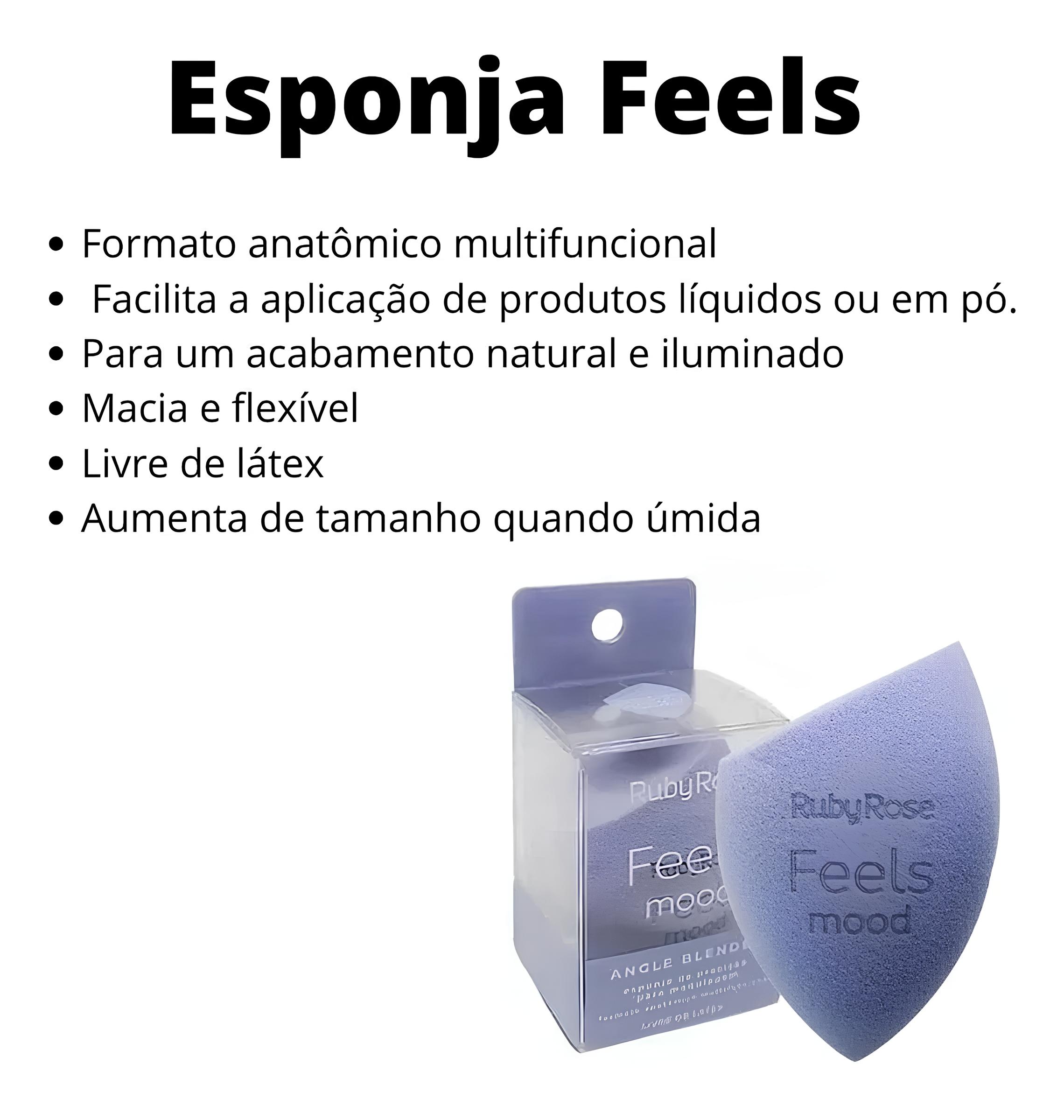 Esponja Feels Mood - Ruby Rose - a partir de R$13,05