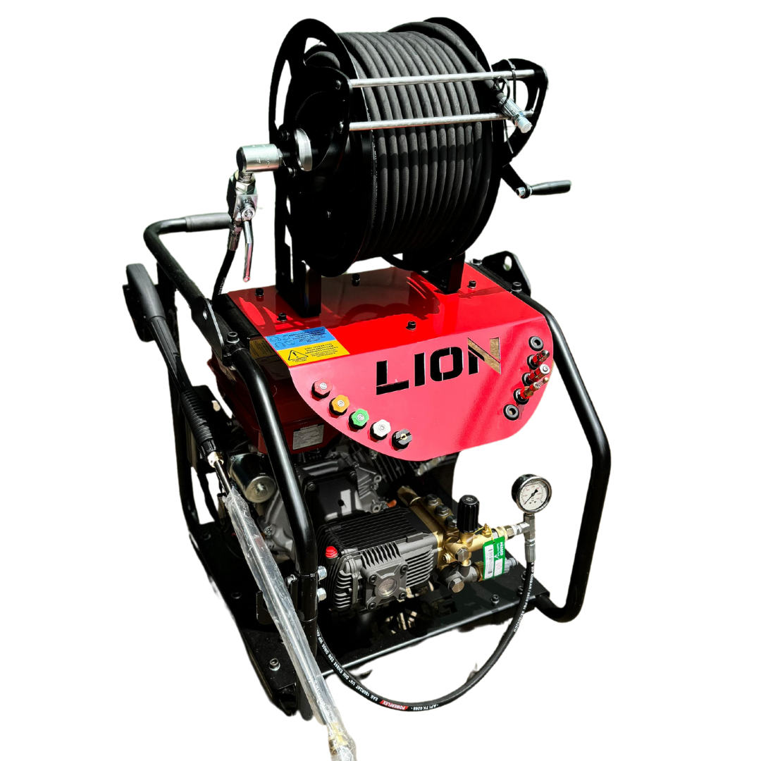 Comprar MÁQUINA DESENTUPIDORA HIDROJATO BLACK KING 15HP | 19 LITROS/MIN, 250BAR (3600PSI) - a ...