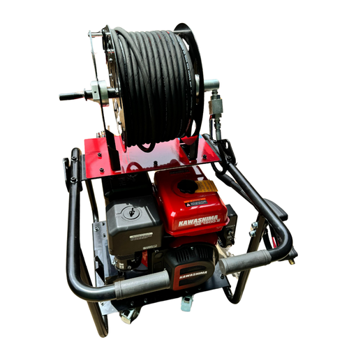 Comprar MÁQUINA DESENTUPIDORA HIDROJATO BLACK KING 15HP | 19 LITROS/MIN, 250BAR (3600PSI) - a ...