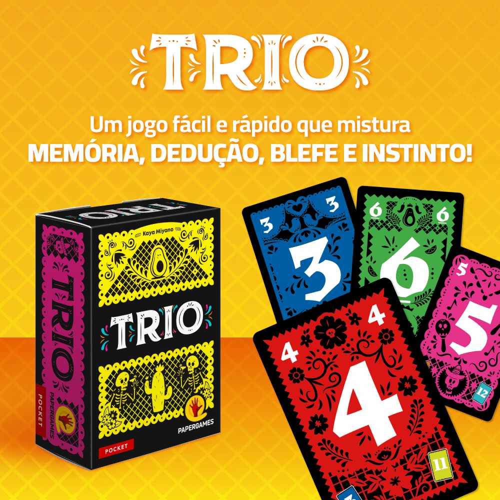 Trio - a partir de R$55,71 - Castelo dos Meeples