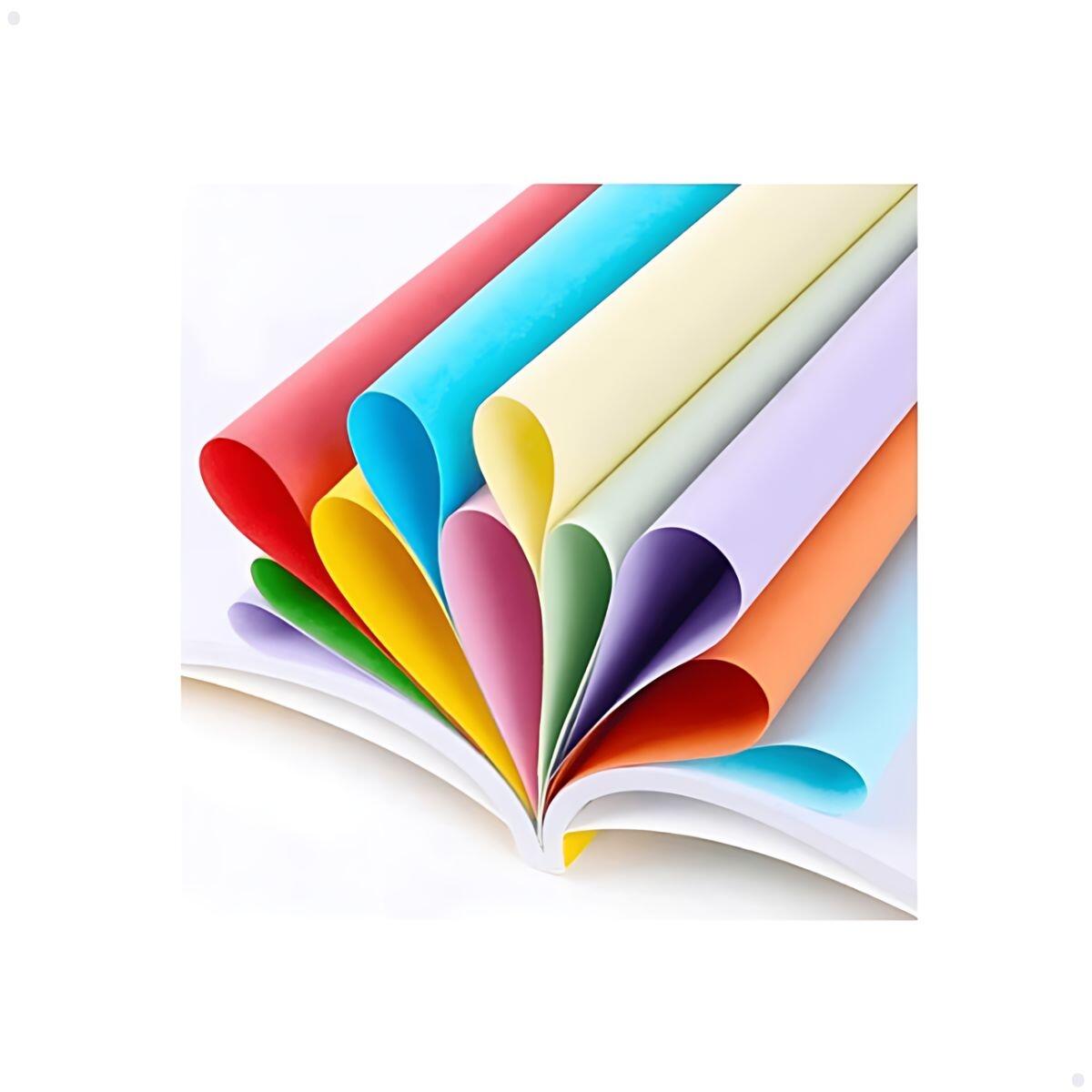 Papel Color Set Cartolina Dupla Face 47x65cm 120g - 20 Fls