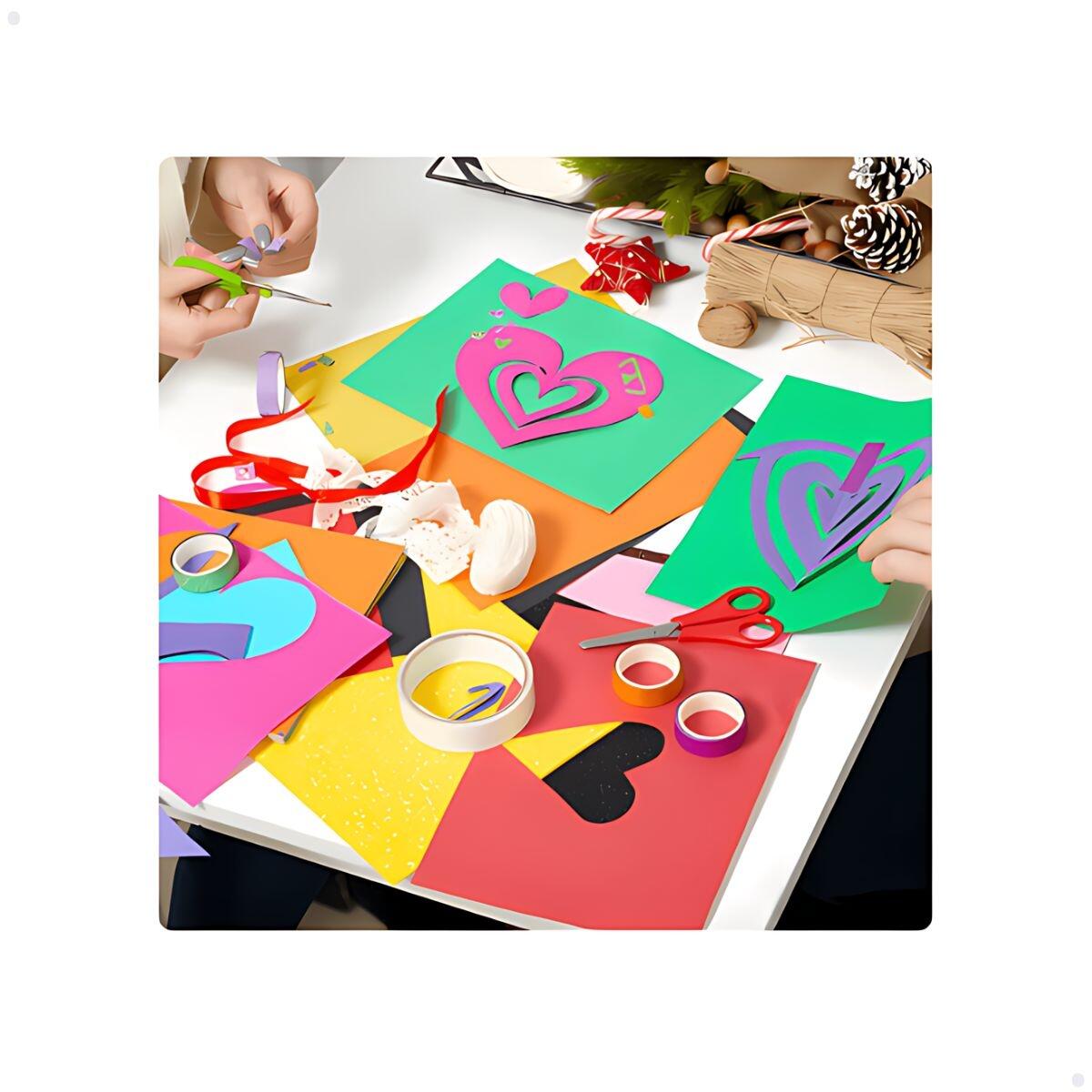 Papel Color Set Cartolina Dupla Face 47x65cm 120g - 20 Fls