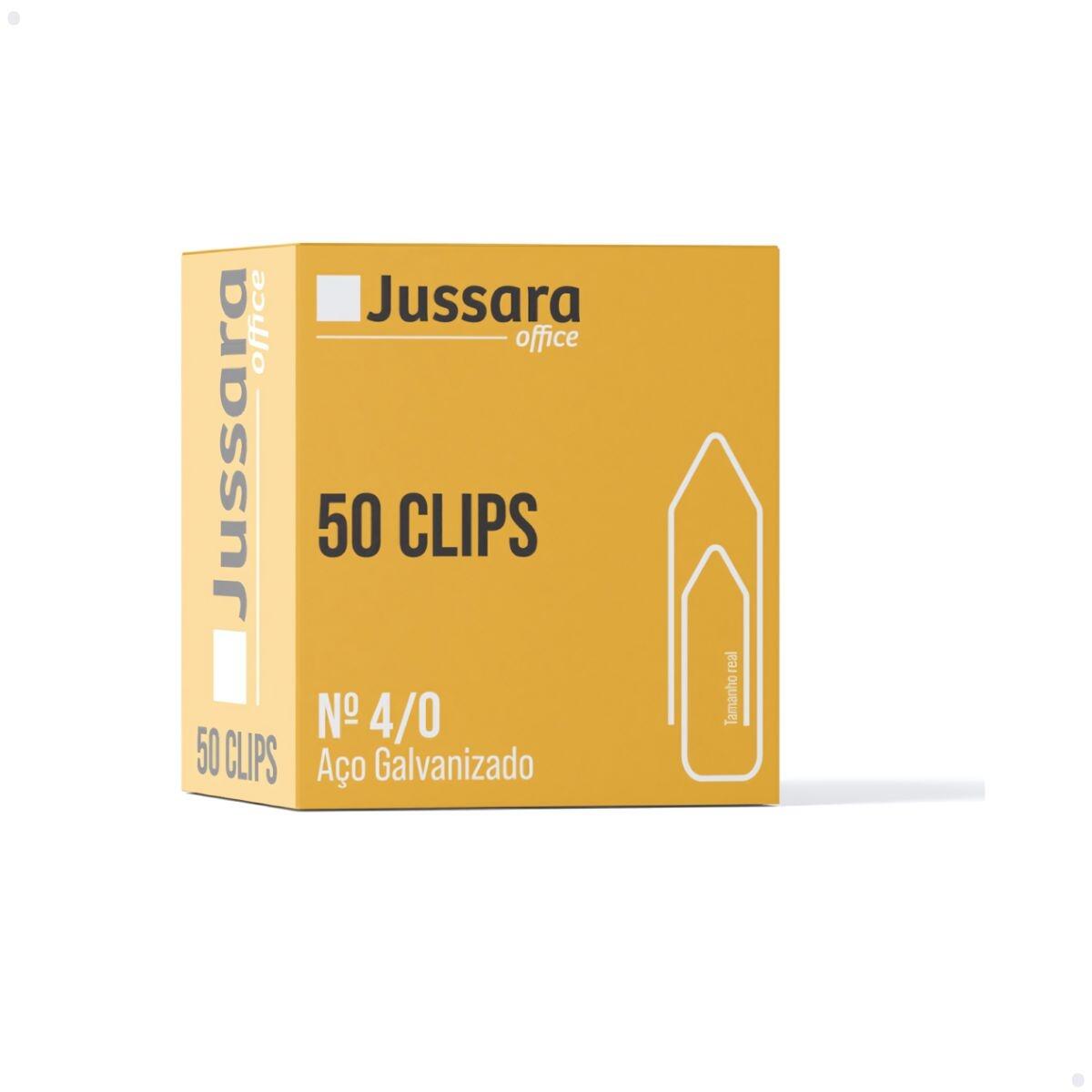 Comprar Clips Galvanizado Para Papel 4/0 CX C/50 Jussara - a partir de ...