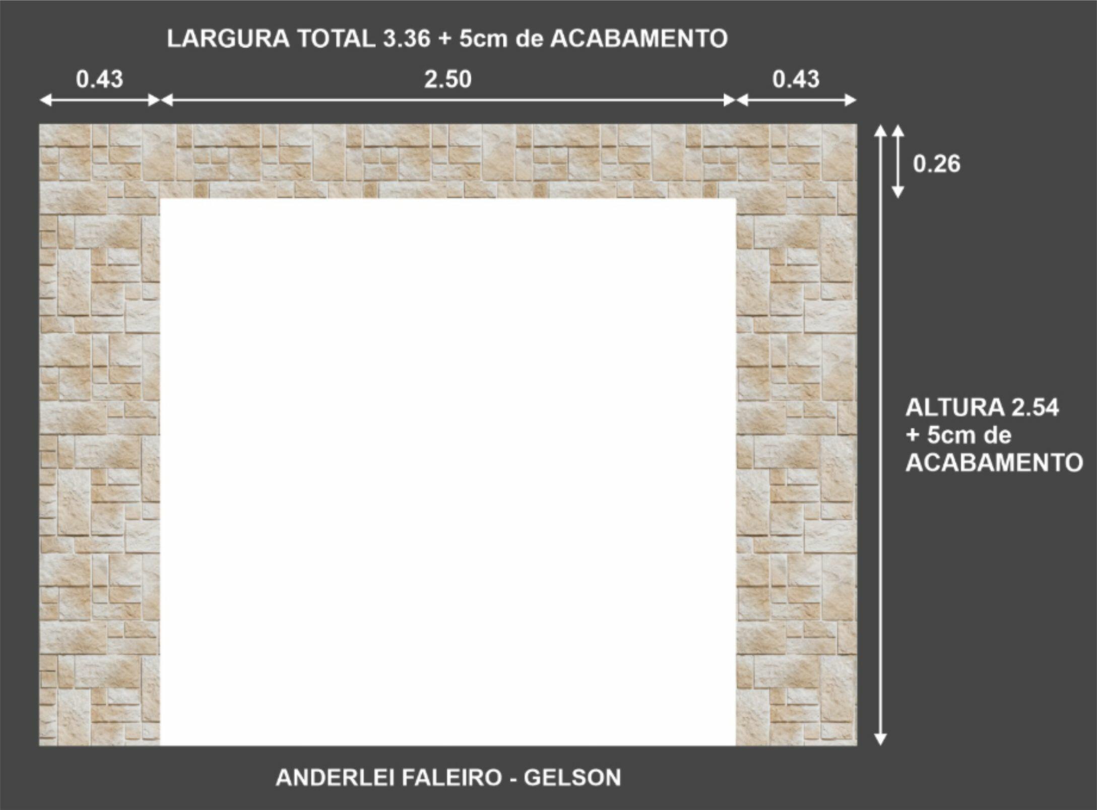 Comprar PAPEL DE PAREDE - ANDERLEI FALEIRO - GELSON - CONVENCIONAL