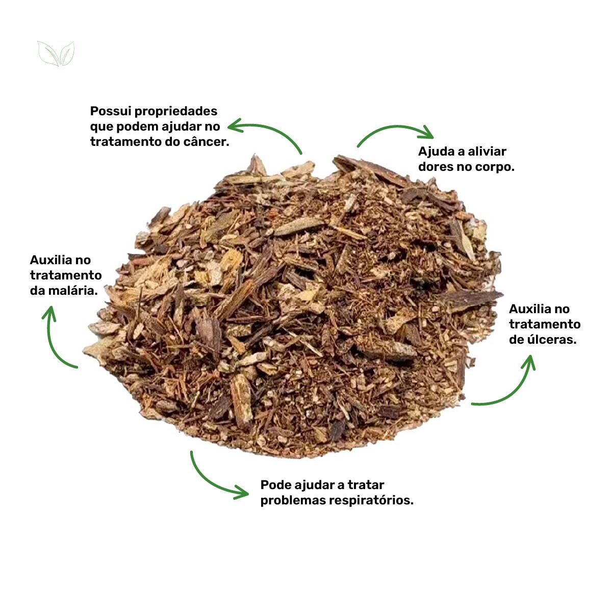 Chá de Casca d´Anta - Drimys winteri Forst - 100g - de R$20,87 a R$74,87