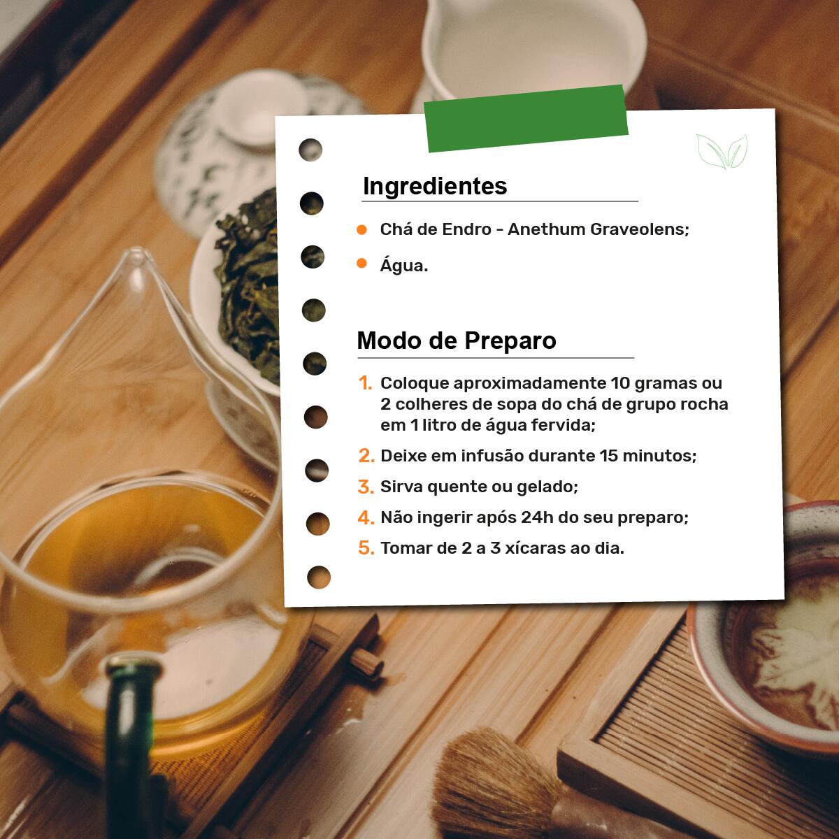 Chá de Endro - Grupo Rocha Saúde - de R$22,03 a R$79,03