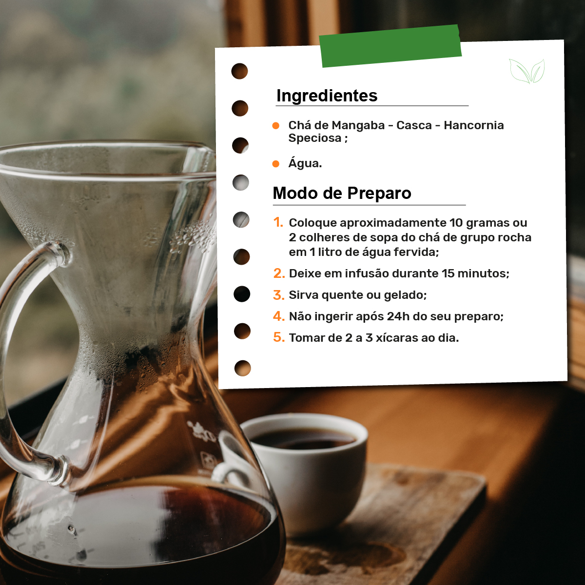 Chá de Mangaba Casca - Equilíbrio - de R$22,03 a R$79,03