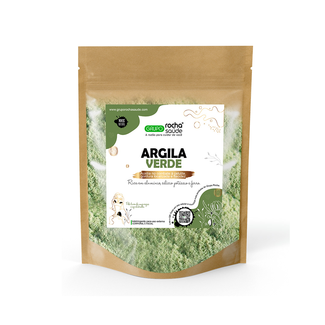 Argila Verde 200g: Renovação para uma Pele Radiante! - a partir de R$23,39