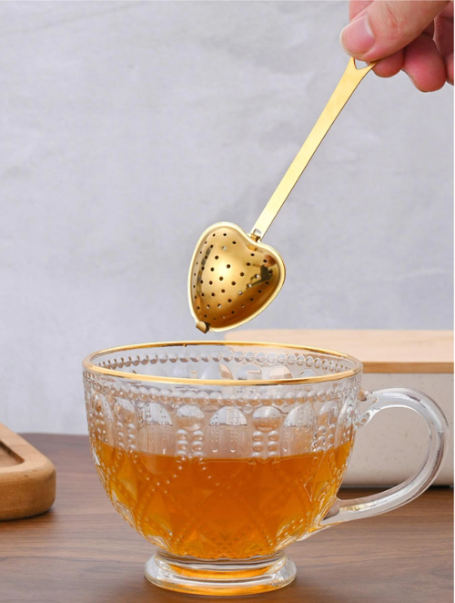 Colher Infusora para Chá em Formato de Coração!