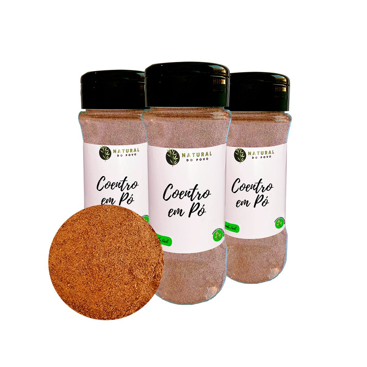 Comprar Coentro em Pó Pote com Dosador 75g - de R$13,76 a R$30,77 ...