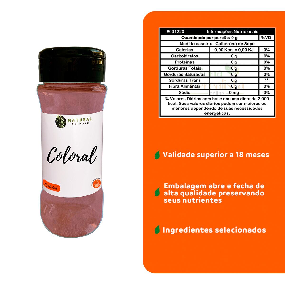 Colorau Pote com Dosador 70g | Grupo Rocha Saude - de R$17,90 a R$44,00