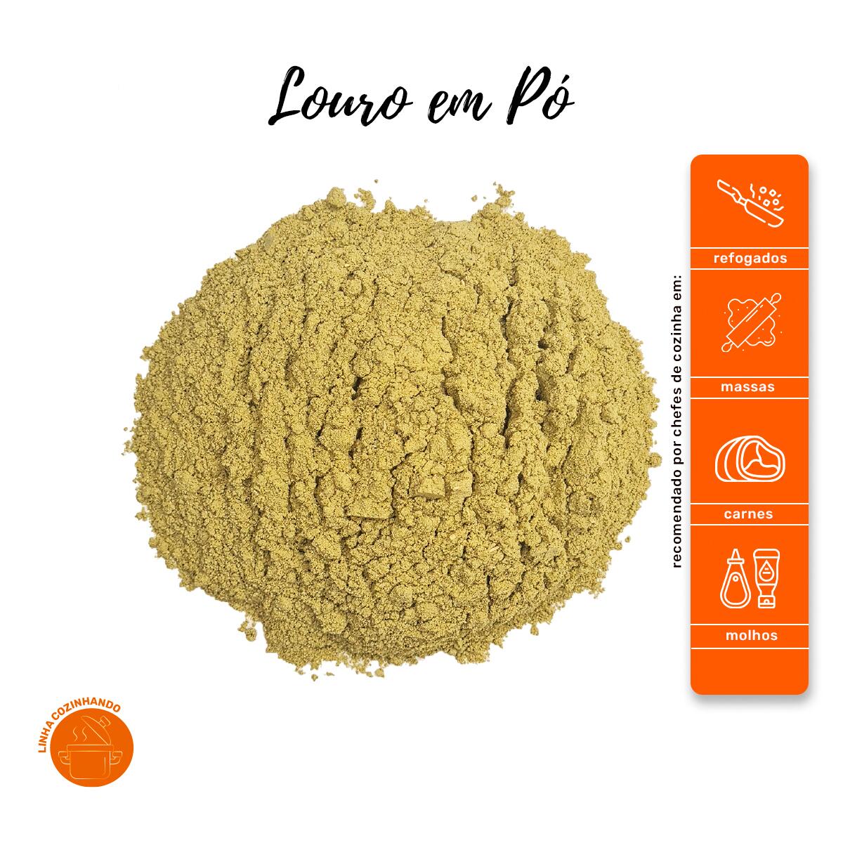 Louro em Pó Pote com Dosador 70g | Grupo Rocha Saude - de R$17,00 a R$41,30