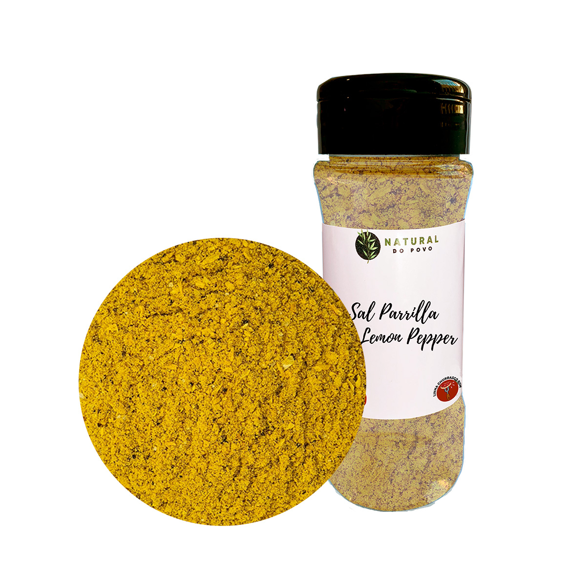 Comprar Sal Parrilla com Lemon Pepper Pote com Dosador 80g - de R$12,59 ...