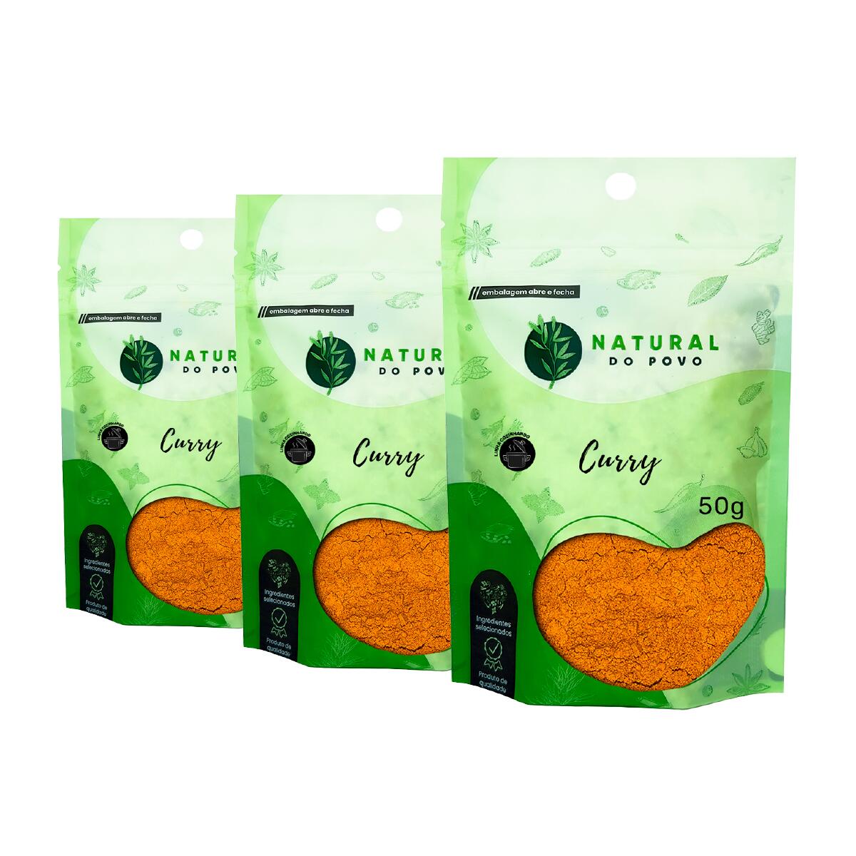 Curry 50g Pouch | Grupo Rocha Saude - a partir de R$12,50