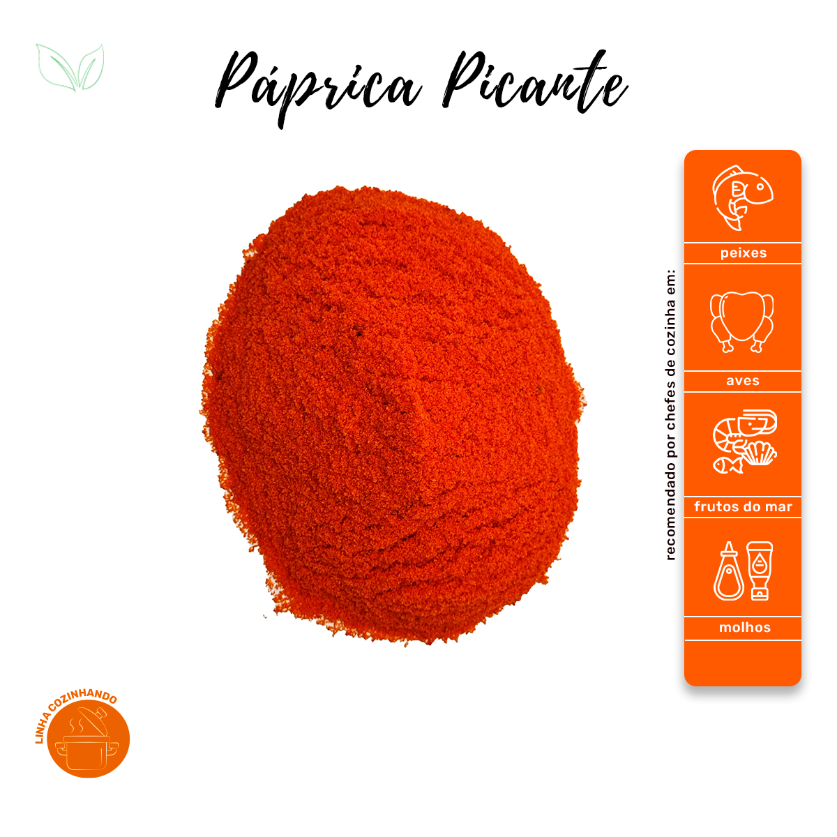 Páprica Picante 50g Pouch | Grupo Rocha Saude - a partir de R$12,50