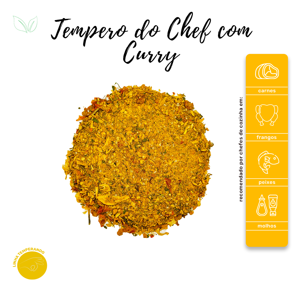 Comprar Tempero do Chef com Curry 40g Pouch - Grupo Rocha Saúde, Chás ...