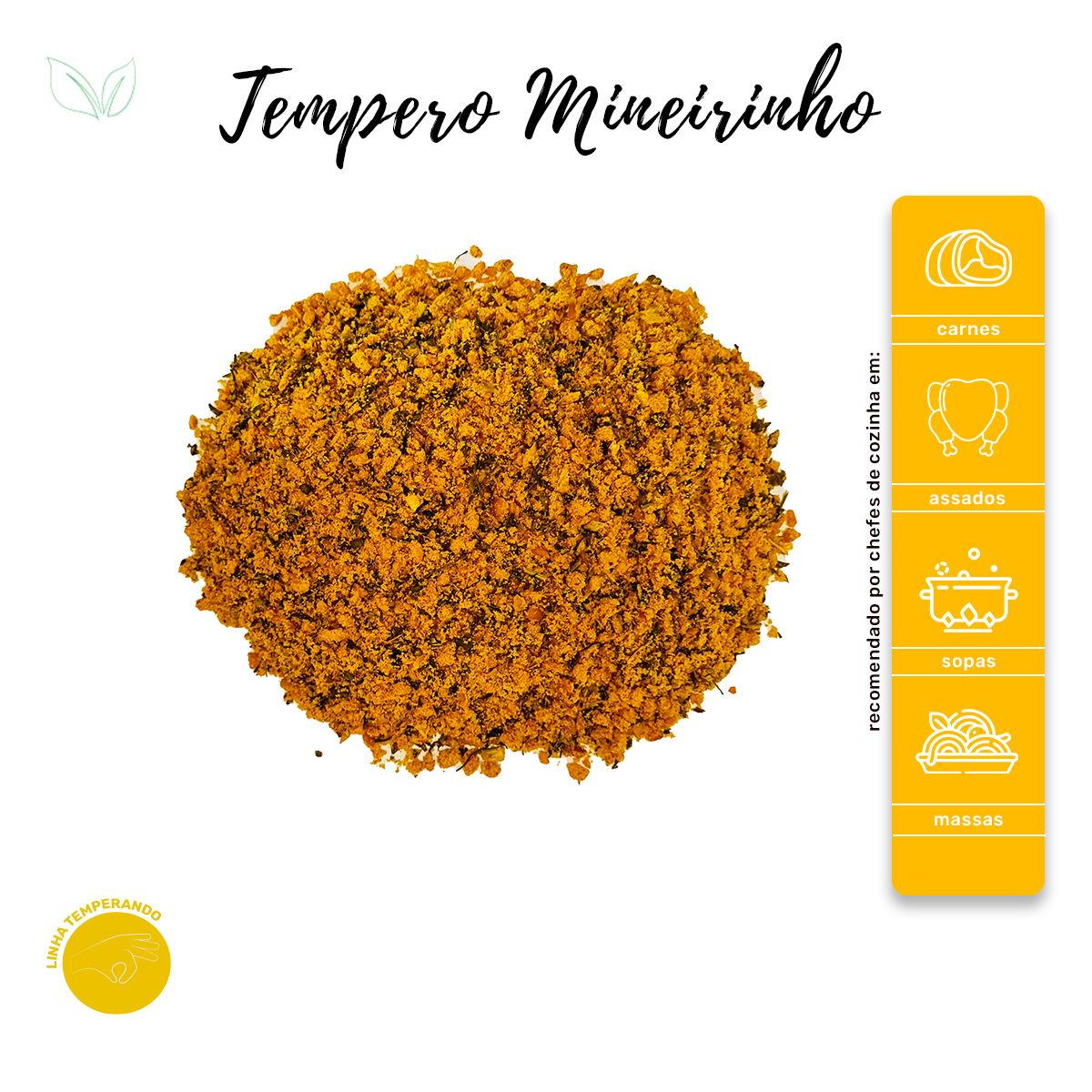 Tempero Mineiro 50g Pouch | Grupo Rocha Saude - a partir de R$13,40