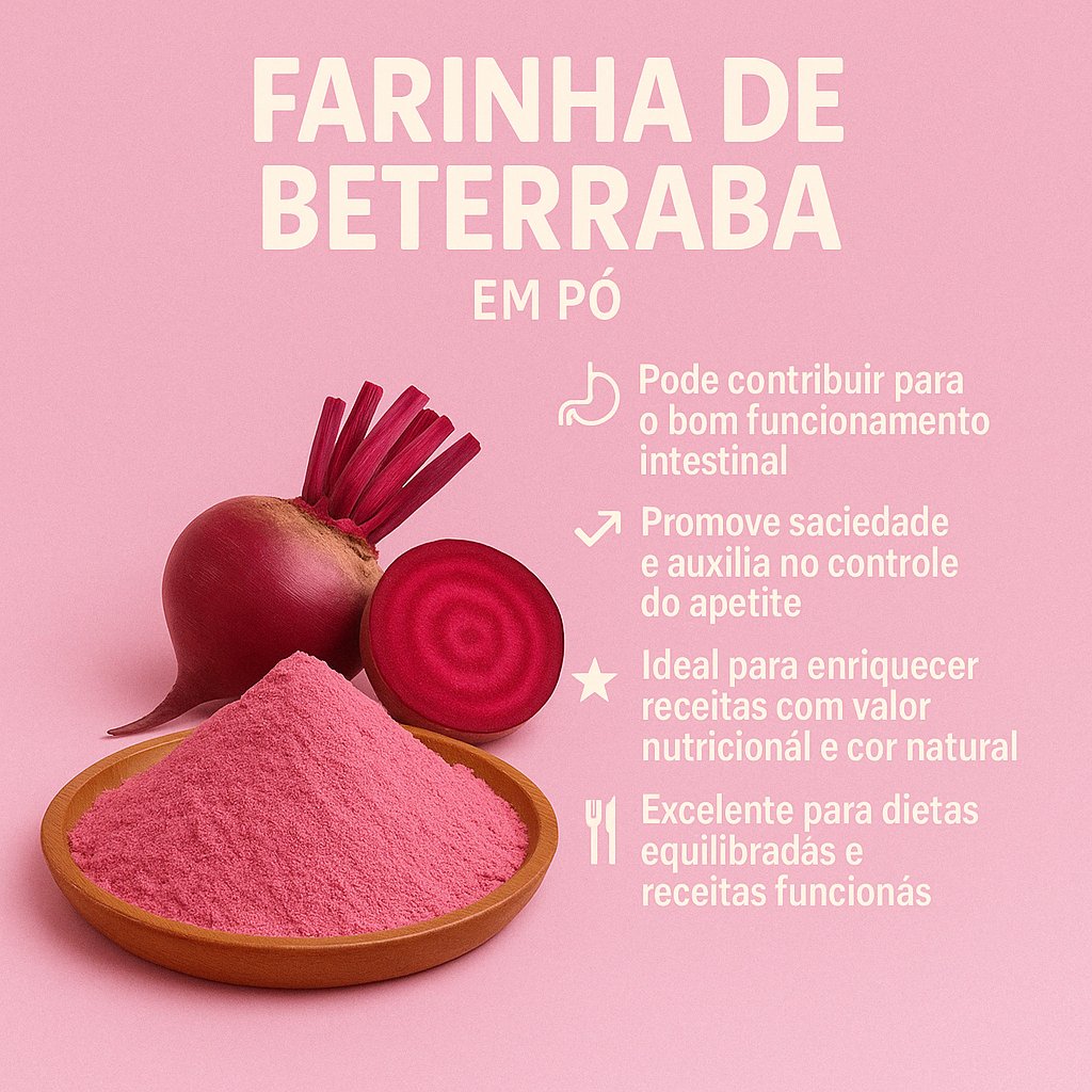 Comprar Farinha de Beterraba em pó 100G - a partir de R$7,59 - Grupo ...