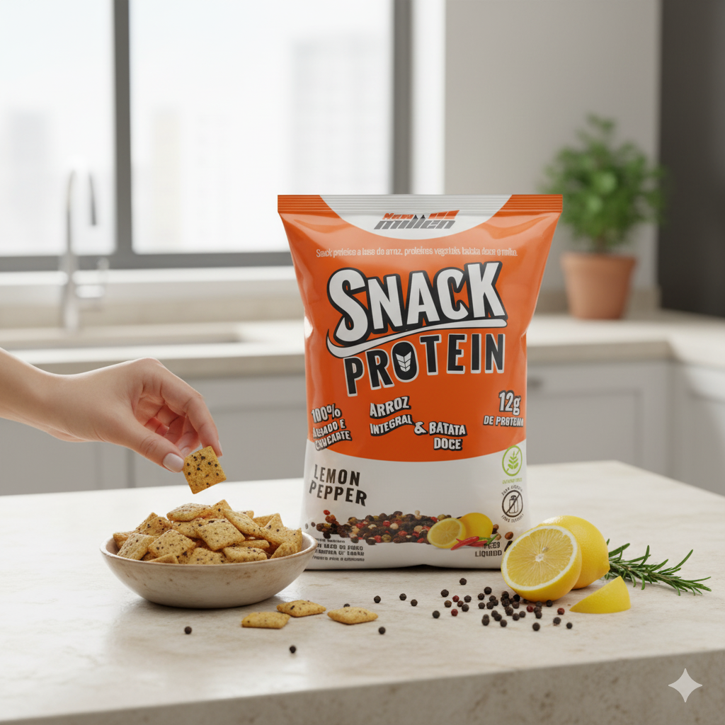 KIT 3 SNACK PROTEIN NUTRITIVO LEMON PEPPER 12 | Grupo Rocha
