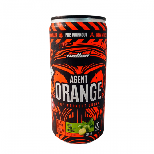 Comprar AGENT ORANGE ENERGY DRINK LIMAO COM HORTELA 269ML NEW MILLEN ...