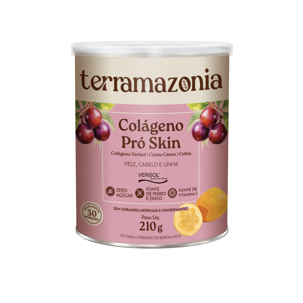 Comprar Colageno Pro Skin 210g Terramazonia - a partir de R$78,21 ...