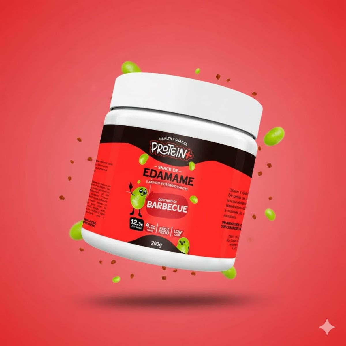 MIX 3 EDAMAME SNACK CROCANTE COM PROTEINA 200G PROTEIN PLUS - a partir ...