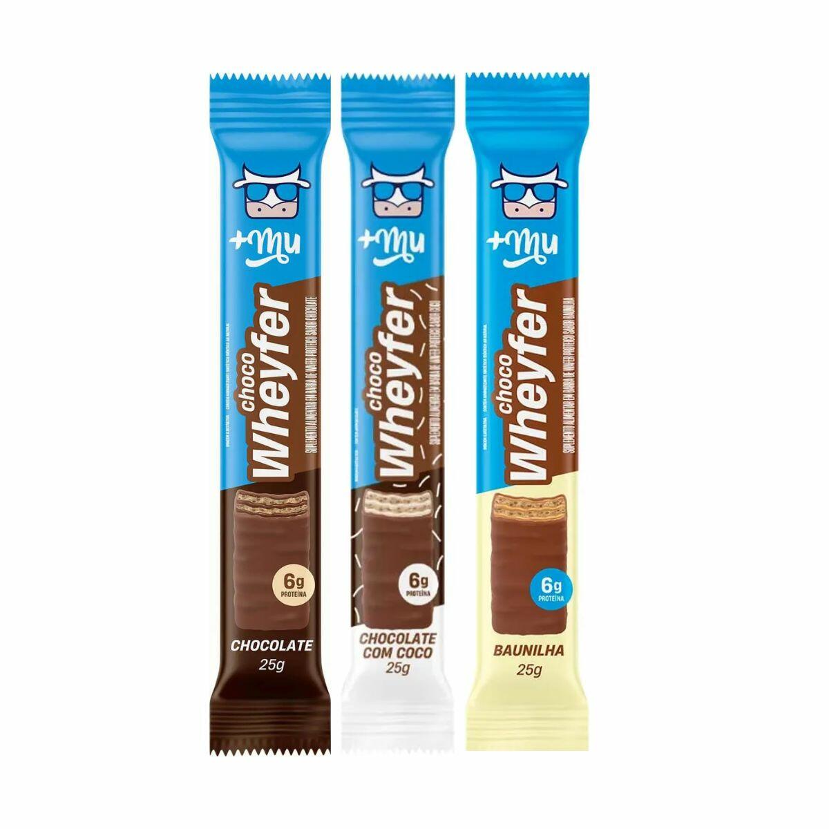 KIT 3 CHOCO WHEYFER PROTEICO CHOCOLATE CROCAN | Grupo Rocha - a partir ...