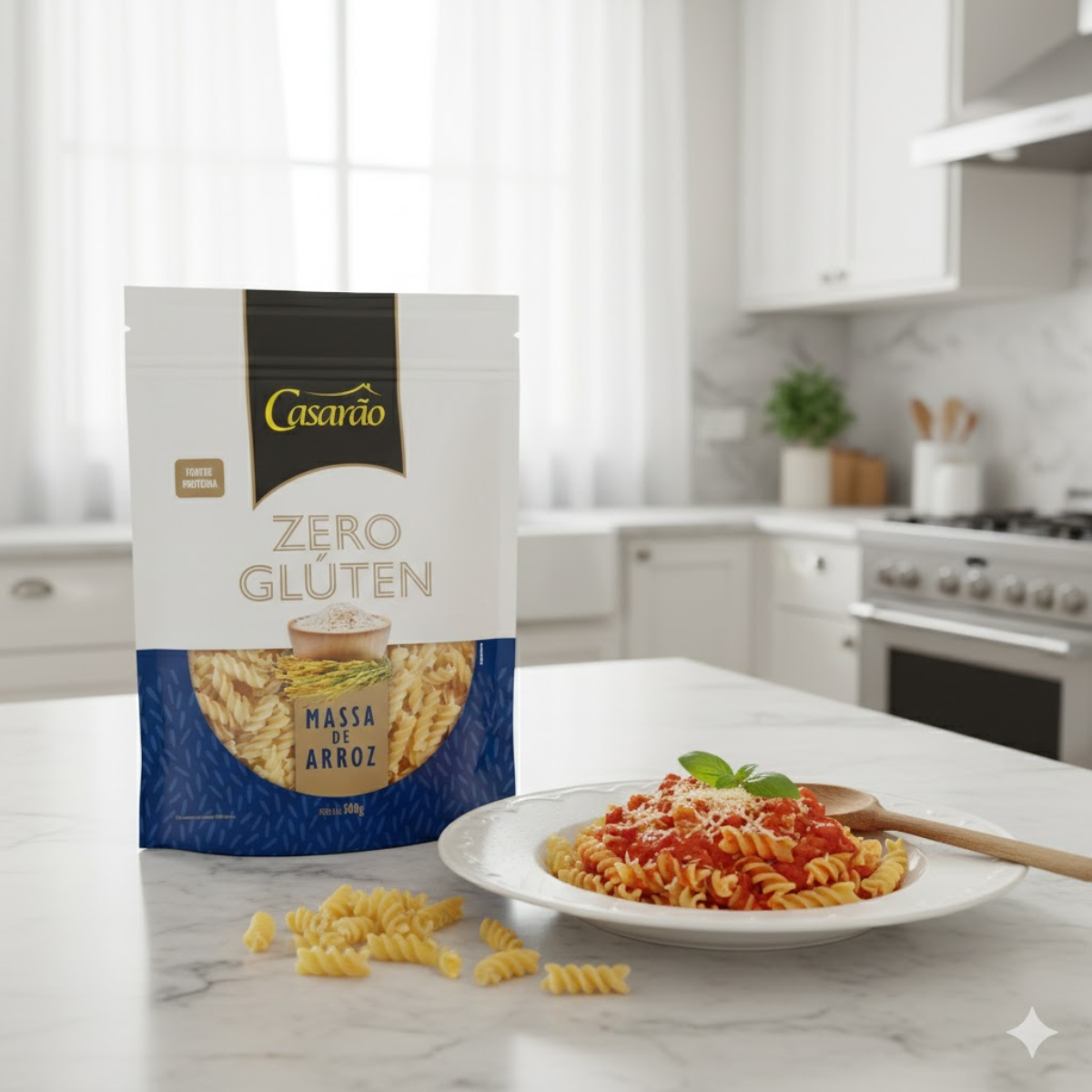 MASSA FUSILLI PREMIUM FONTE DE PROTEINA FIBRA | Grupo Rocha - a partir ...