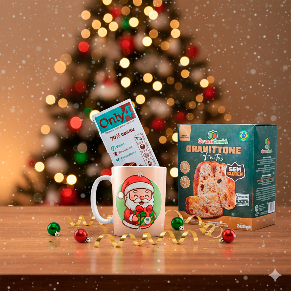 Comprar Kit Presente Natalino Gourmet | Combinação Unica de Natal ...