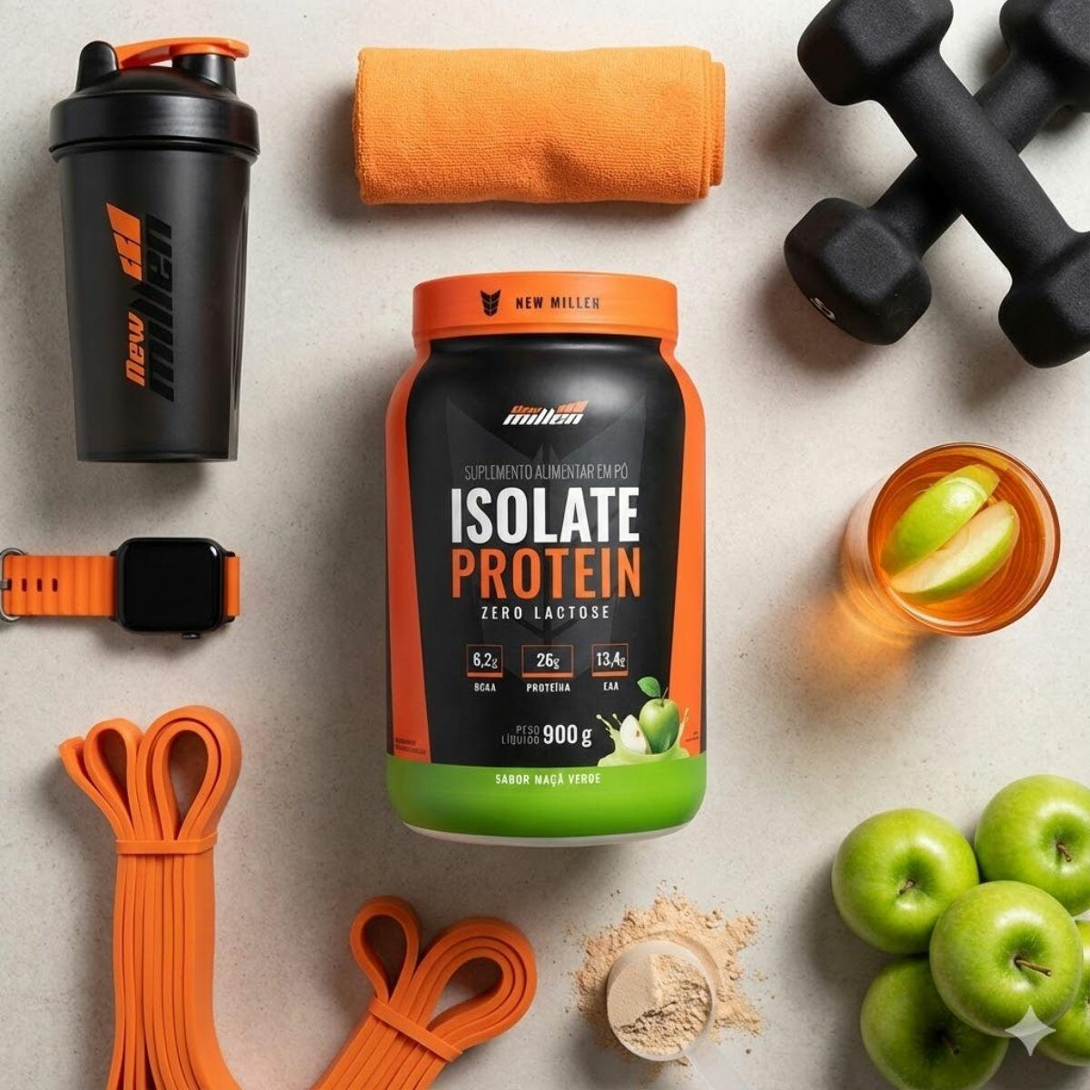 Whey Protein Isolado Zero Lactose Maça Verde | Grupo Rocha S